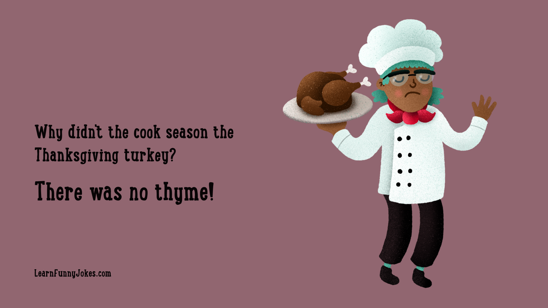 How To Cook A Turkey Funny Poem