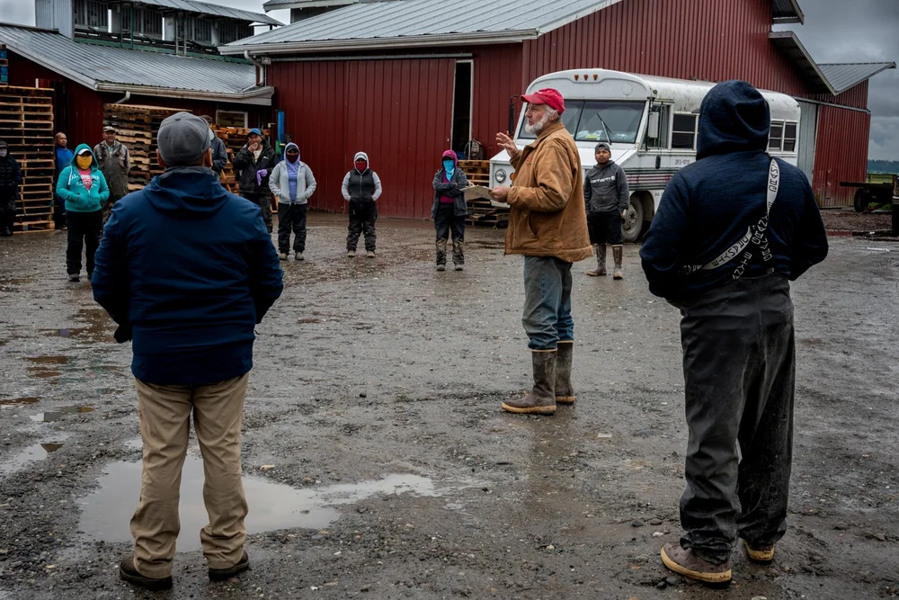 Ralph's Greenhouse: Growing Leeks & People — Skagitonians to Preserve ...