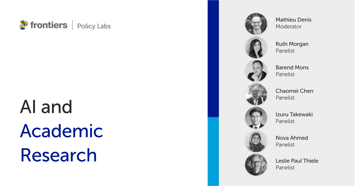 Artificial intelligence — Frontiers Policy Labs