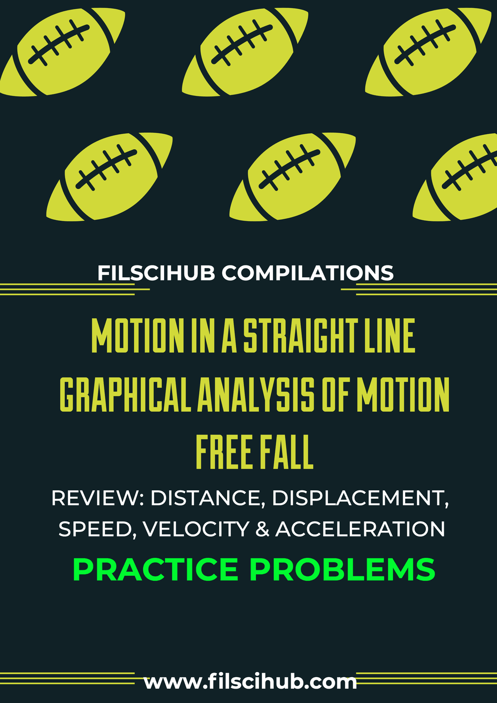 [PHYSICS MODULE] Motion in a Straight Line, Graphical Analysis of ...