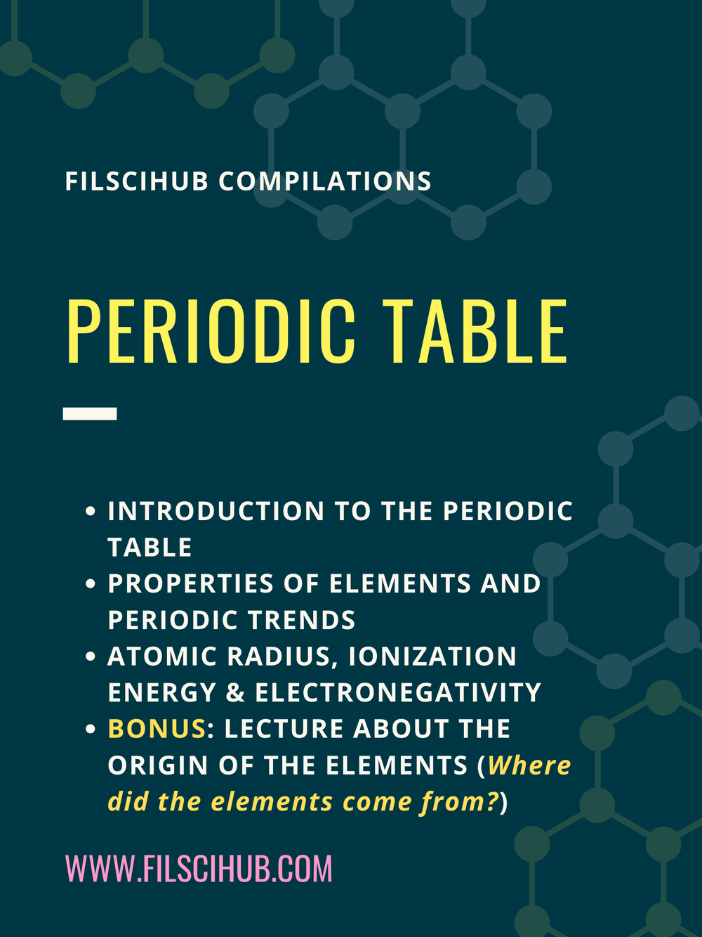 [CHEMISTRY MODULE] Introduction to the Periodic Table and Trends in the ...