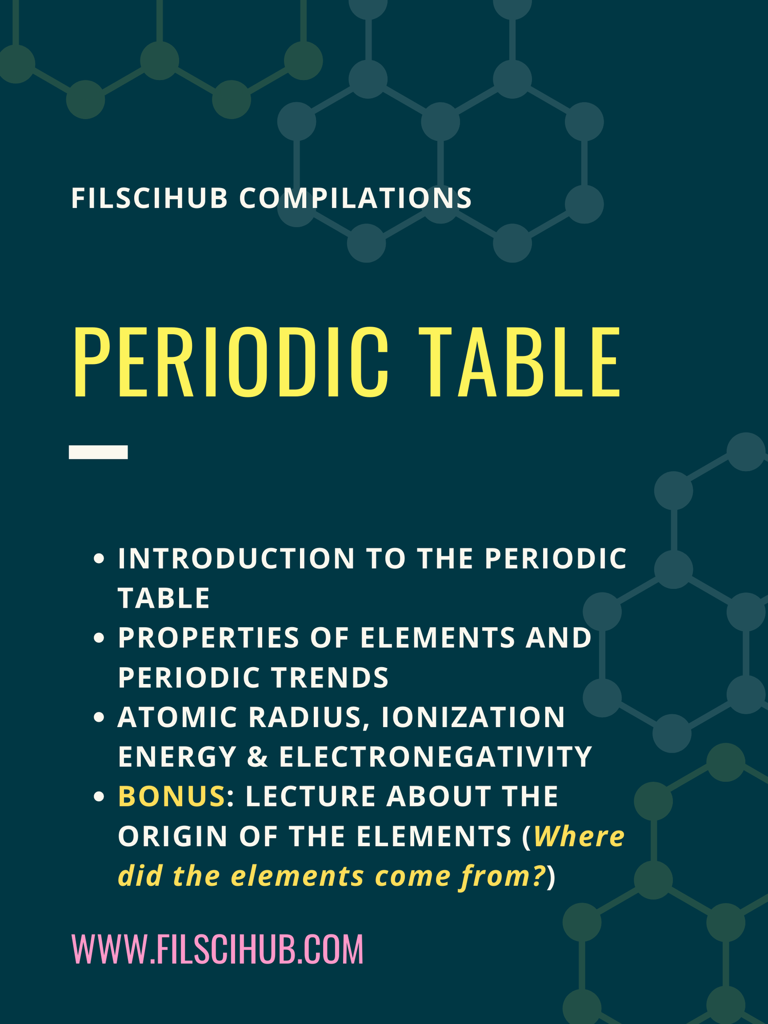 [CHEMISTRY MODULE] Introduction to the Periodic Table and Trends in the ...