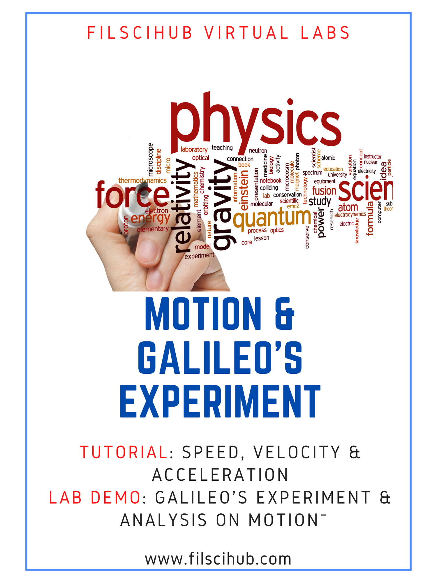 [PHYSICS LABS] Motion (Speed, Velocity & Acceleration) and Galileo's ...