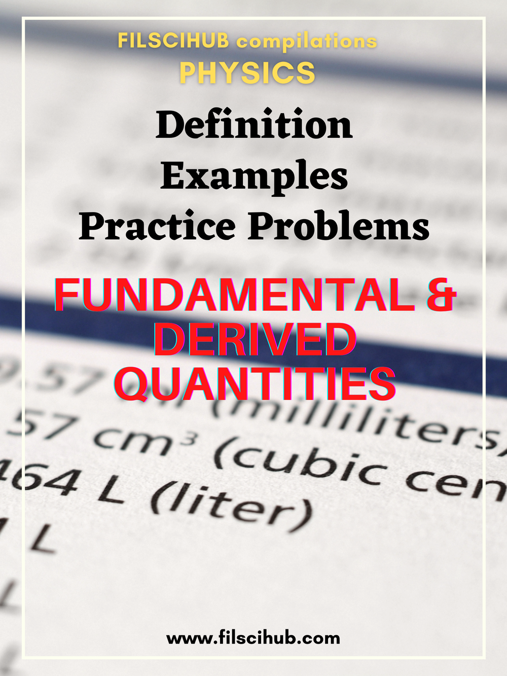 [PHYSICS MODULE] Fundamental & Derived Quantities — Filipino Science Hub