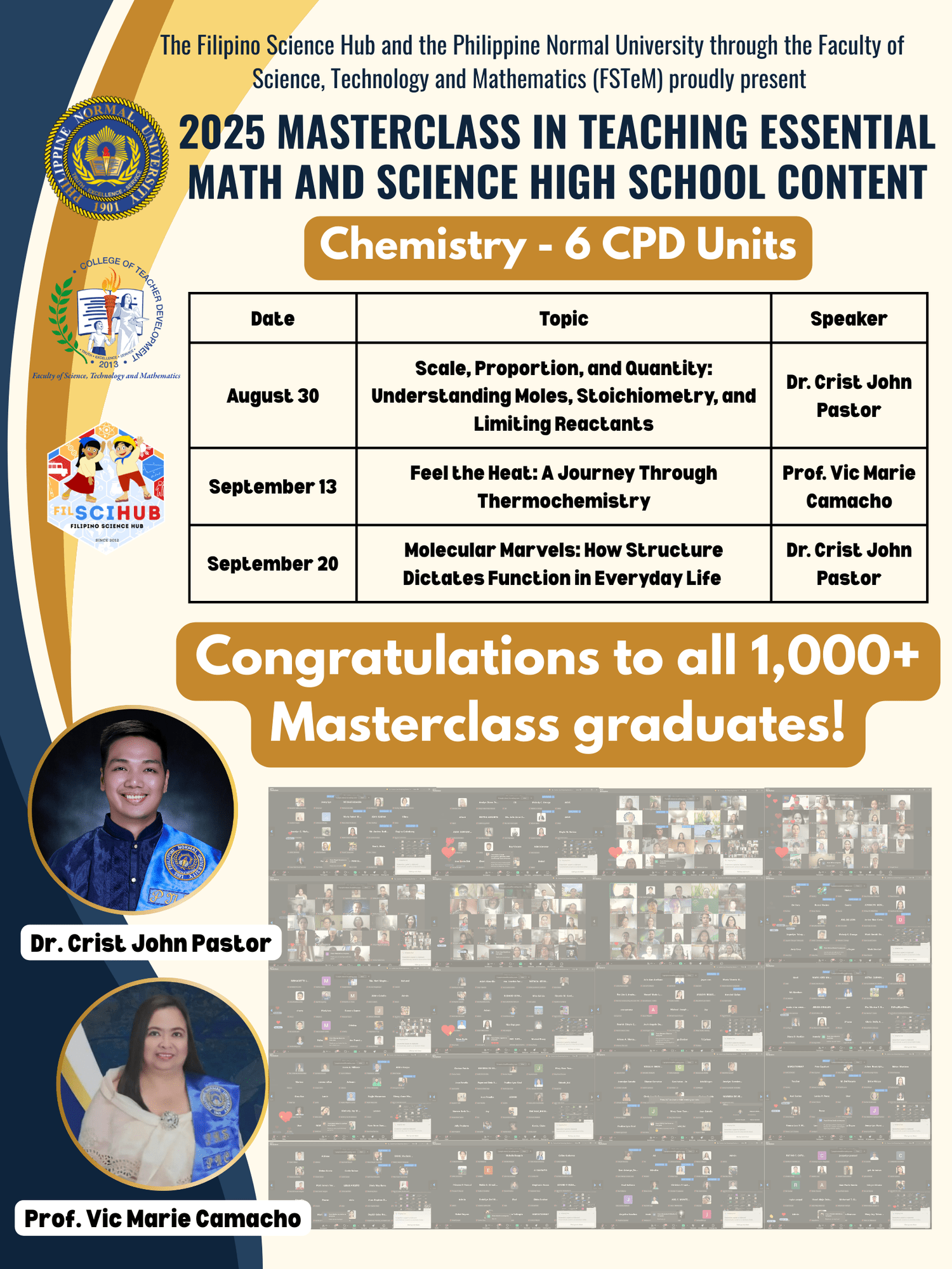Recordings: Masterclass in Teaching Essential Science High School ...