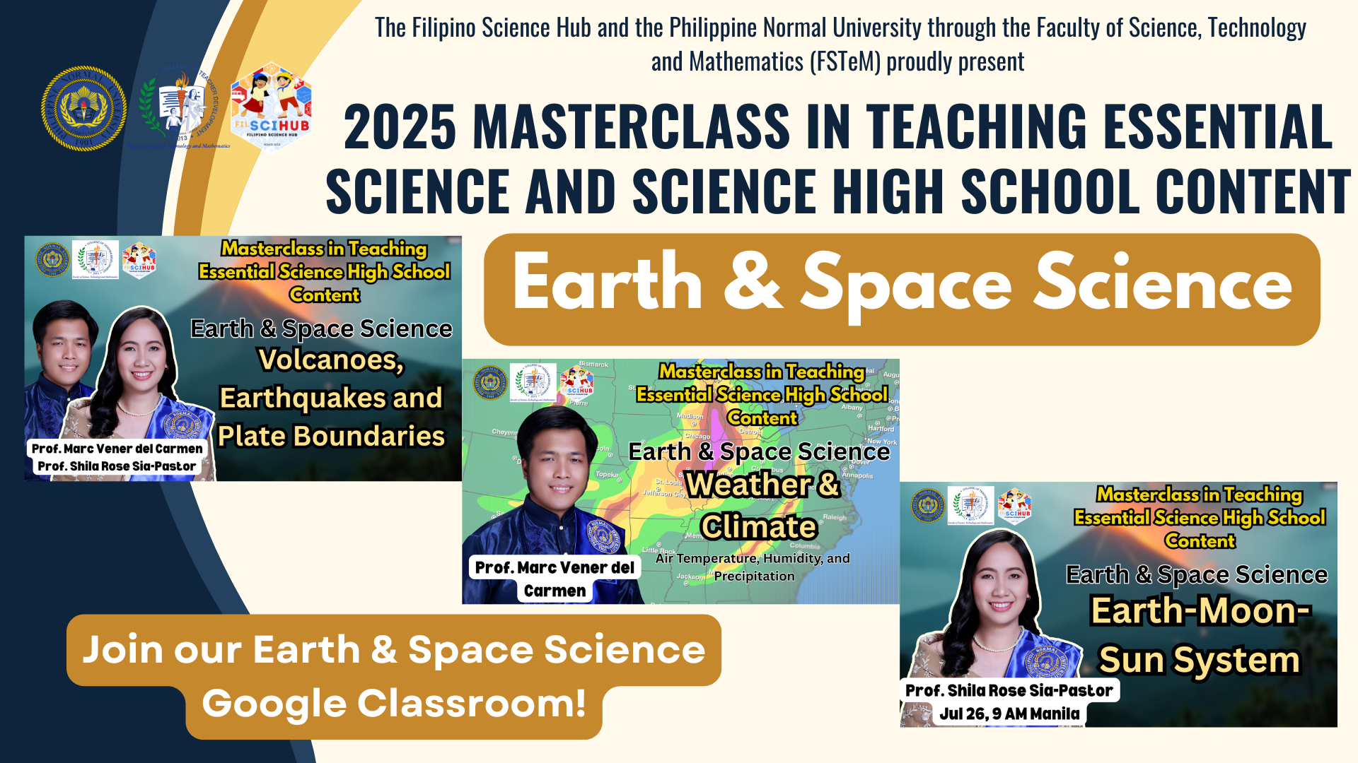Recordings: Masterclass in Teaching Essential Earth & Space Science ...