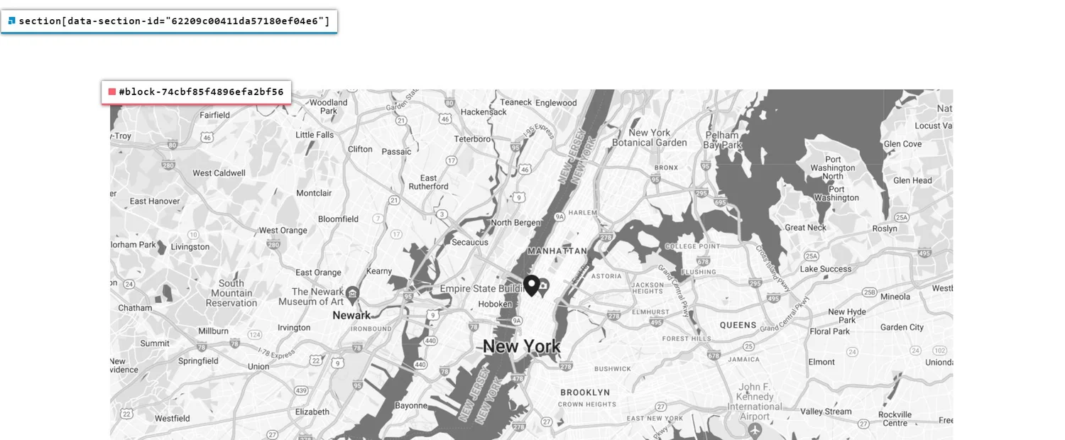 How to create full width Map Block — Primitus Consultancy
