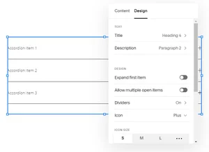 How to change accordion blocks text alignment and width — Primitus Consultancy