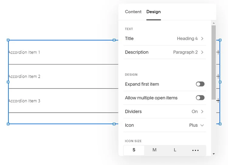 How to change accordion blocks text alignment and width — Primitus ...