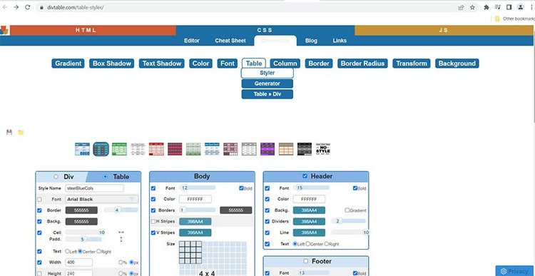 How to create a table in Squarespace — Primitus Consultancy
