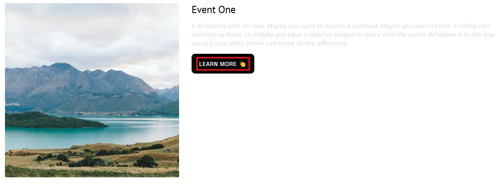 How to change 'View Event' text and 'Back to All Events' text ...