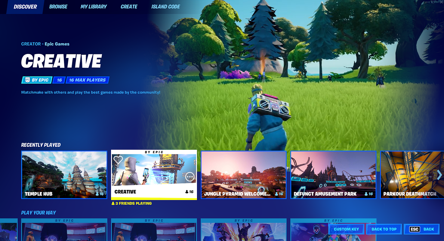 Fortnite Creative, Meet Unreal Engine 5 — Naavik