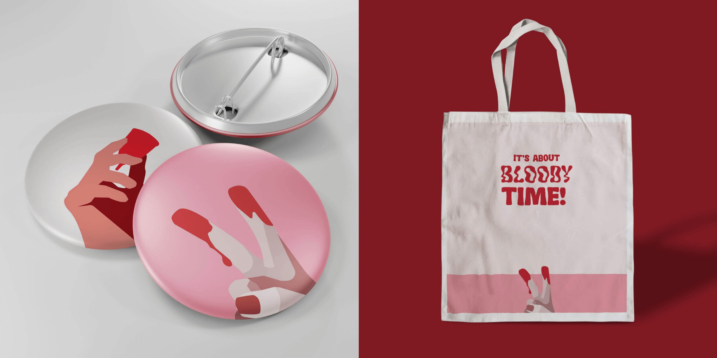 PeriodPal - Bold Brand Identity & Packaging Design for a Menstrual Cup ...