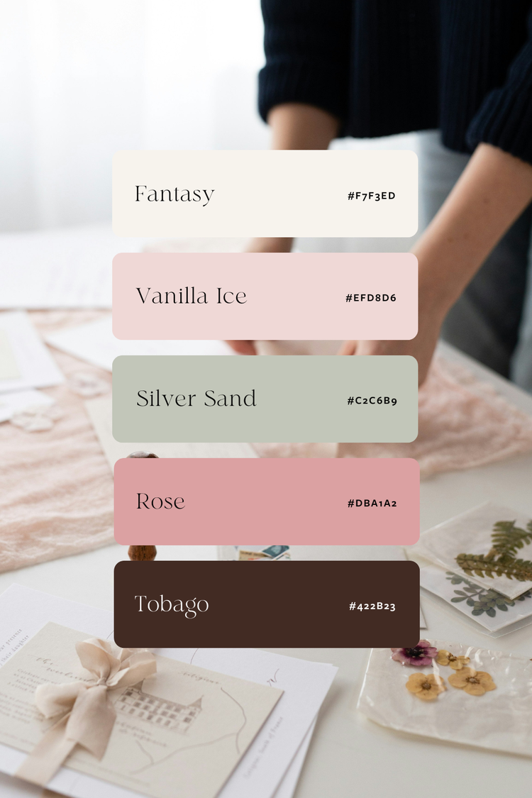Feminine Brand Color Palettes for Women-Led Businesses