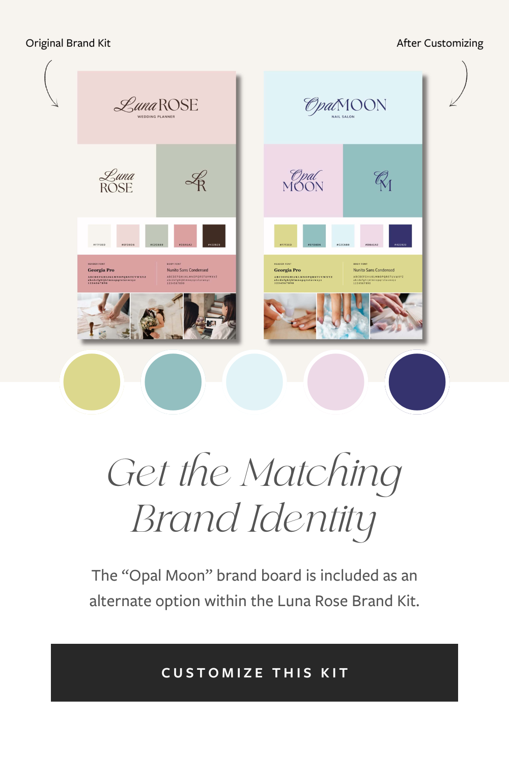 Feminine Brand Color Palettes for Women-Led Businesses
