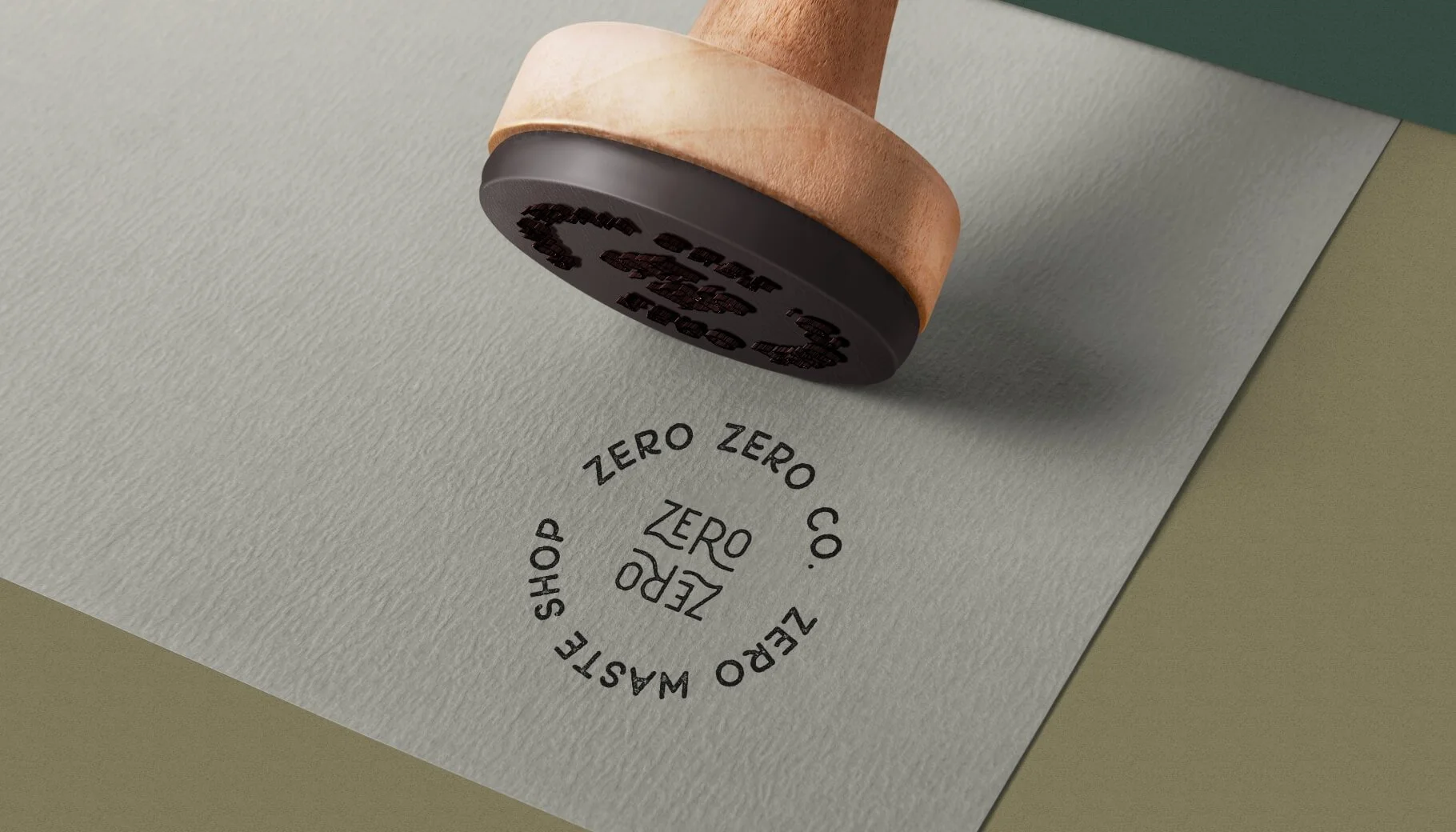Brand Identity for Zero Zero Co. - Sustainable Branding Project