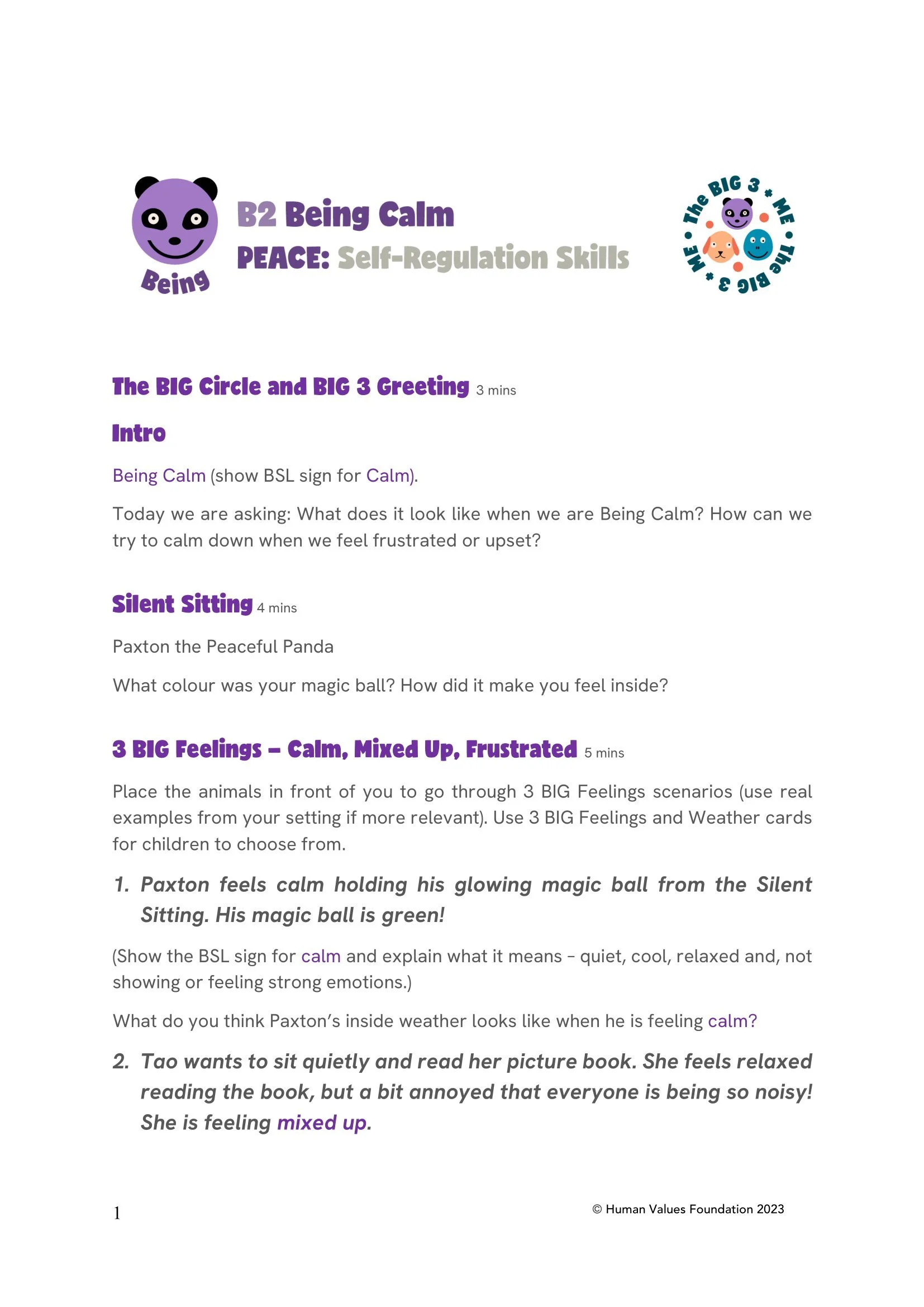 B2 Being Calm — The Big Think
