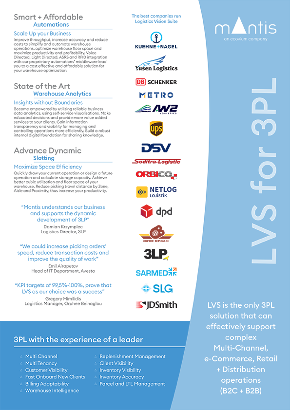 AW2 Logistics Extends Mantis WMS To Anaheim Facility — One-Stop Supply ...