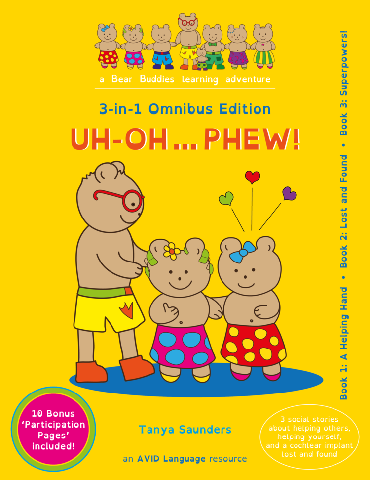 UH-OH... PHEW! A Bear Buddies learning adventure trilogy for cochlear ...