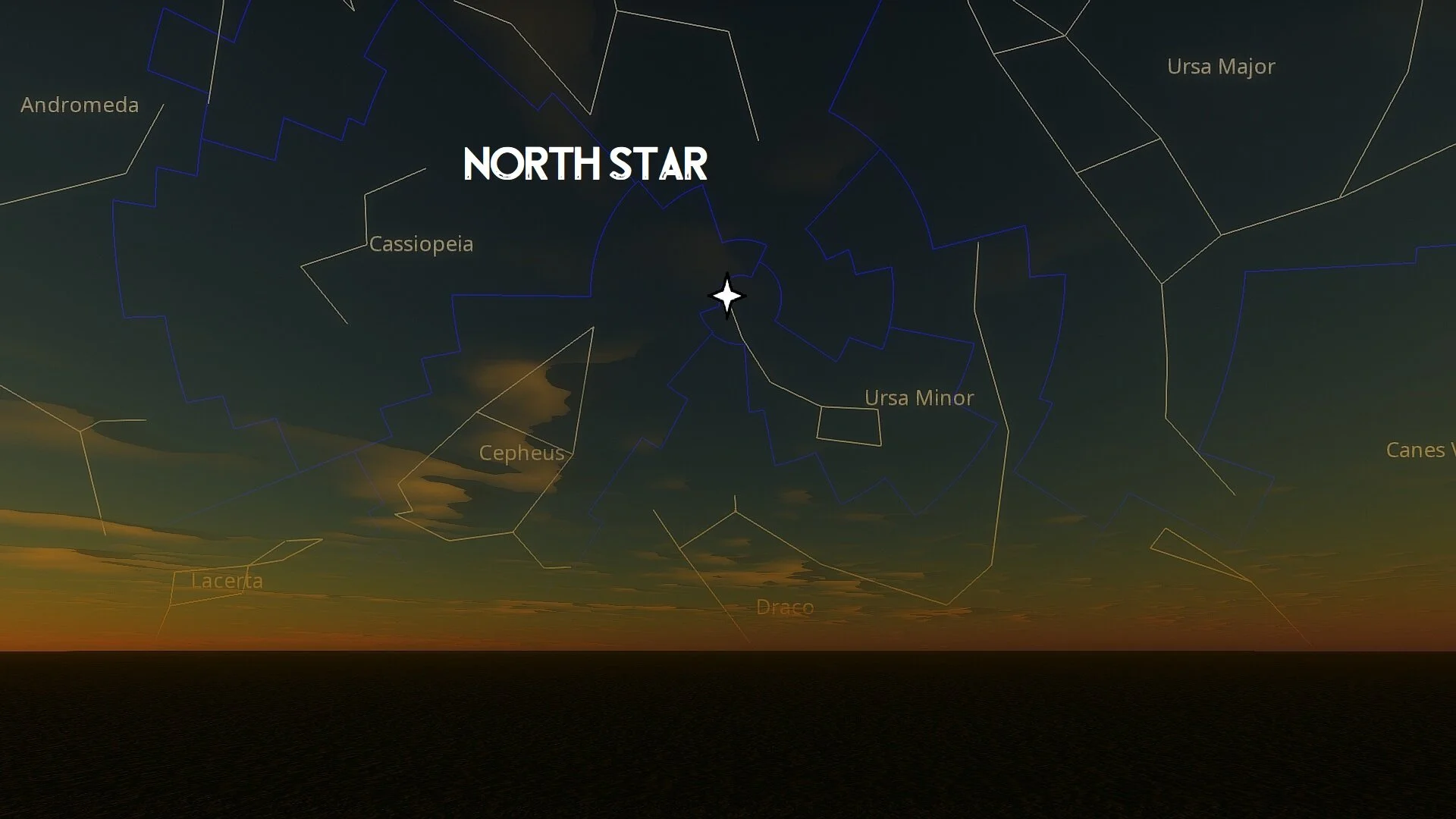 Northern Star In The Sky