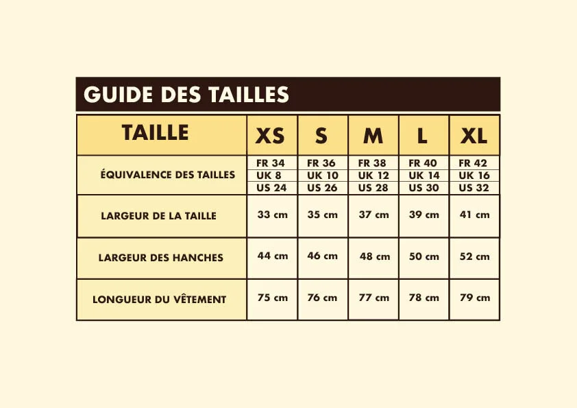 Guide Des Tailles | atelier-yuwa.ciao.jp
