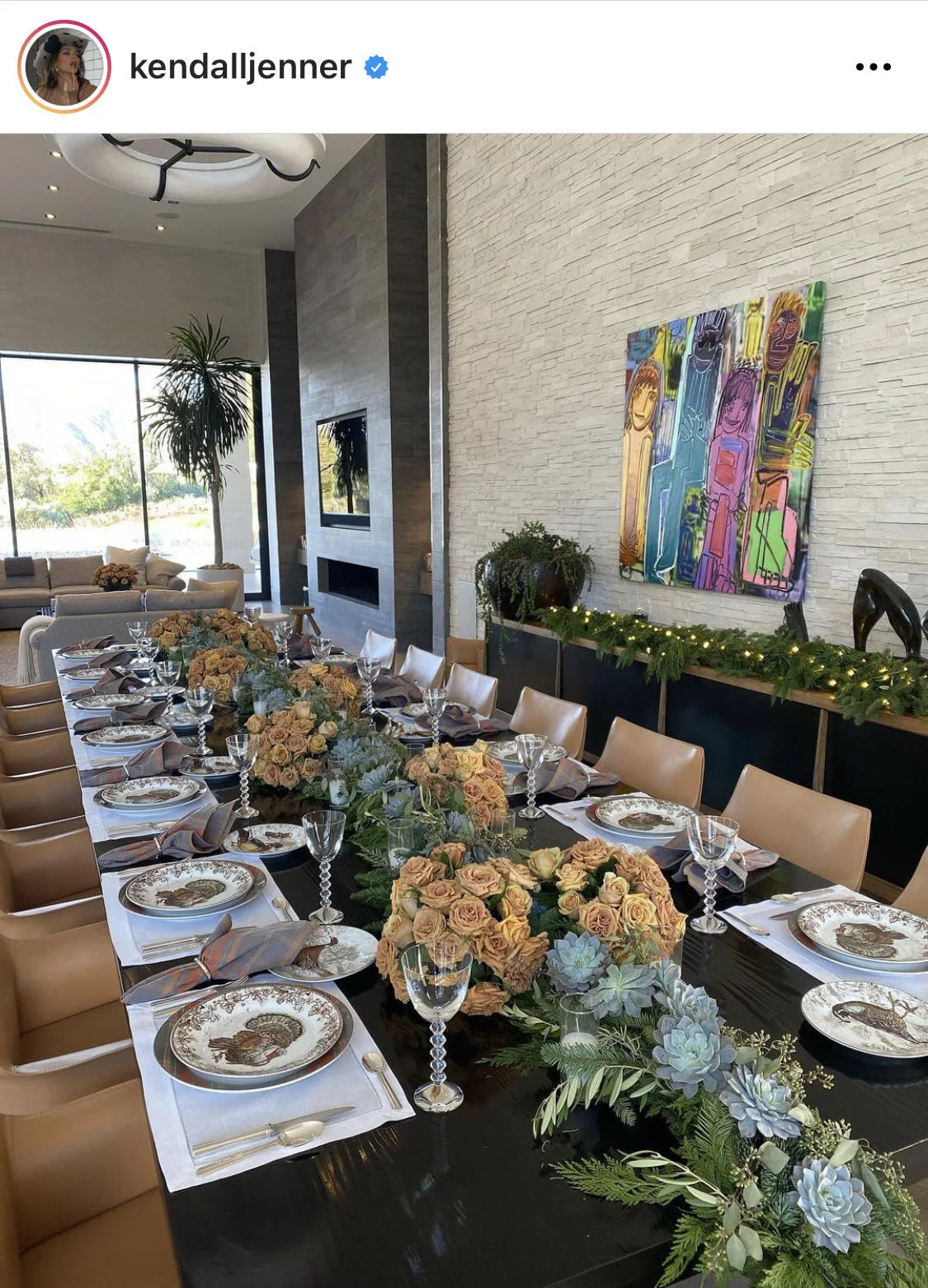 How to Set a Thanksgiving Table Like Kendall Jenner's with Sur La Table ...
