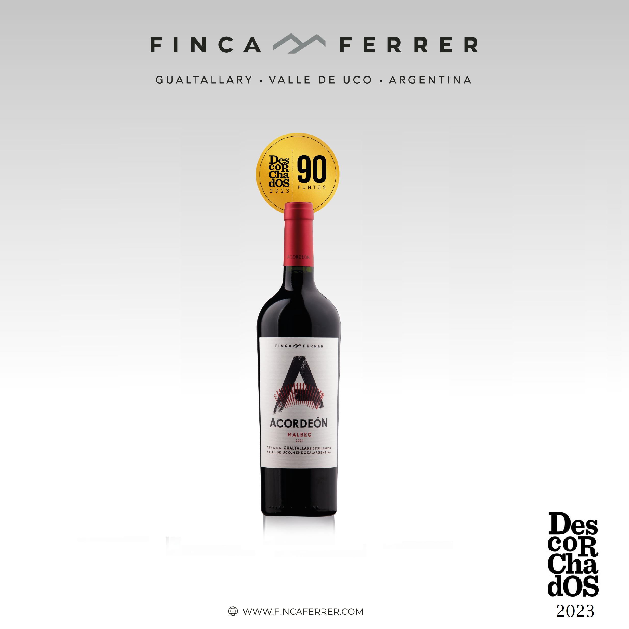 Descorchados - Acordeón Malbec - 90 puntos — Finca Ferrer