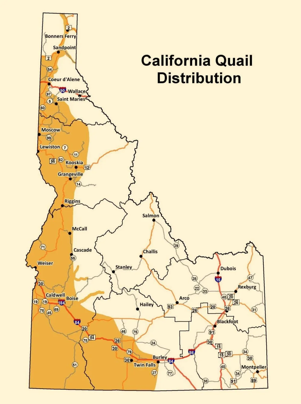 Quail — Go Hunt Idaho