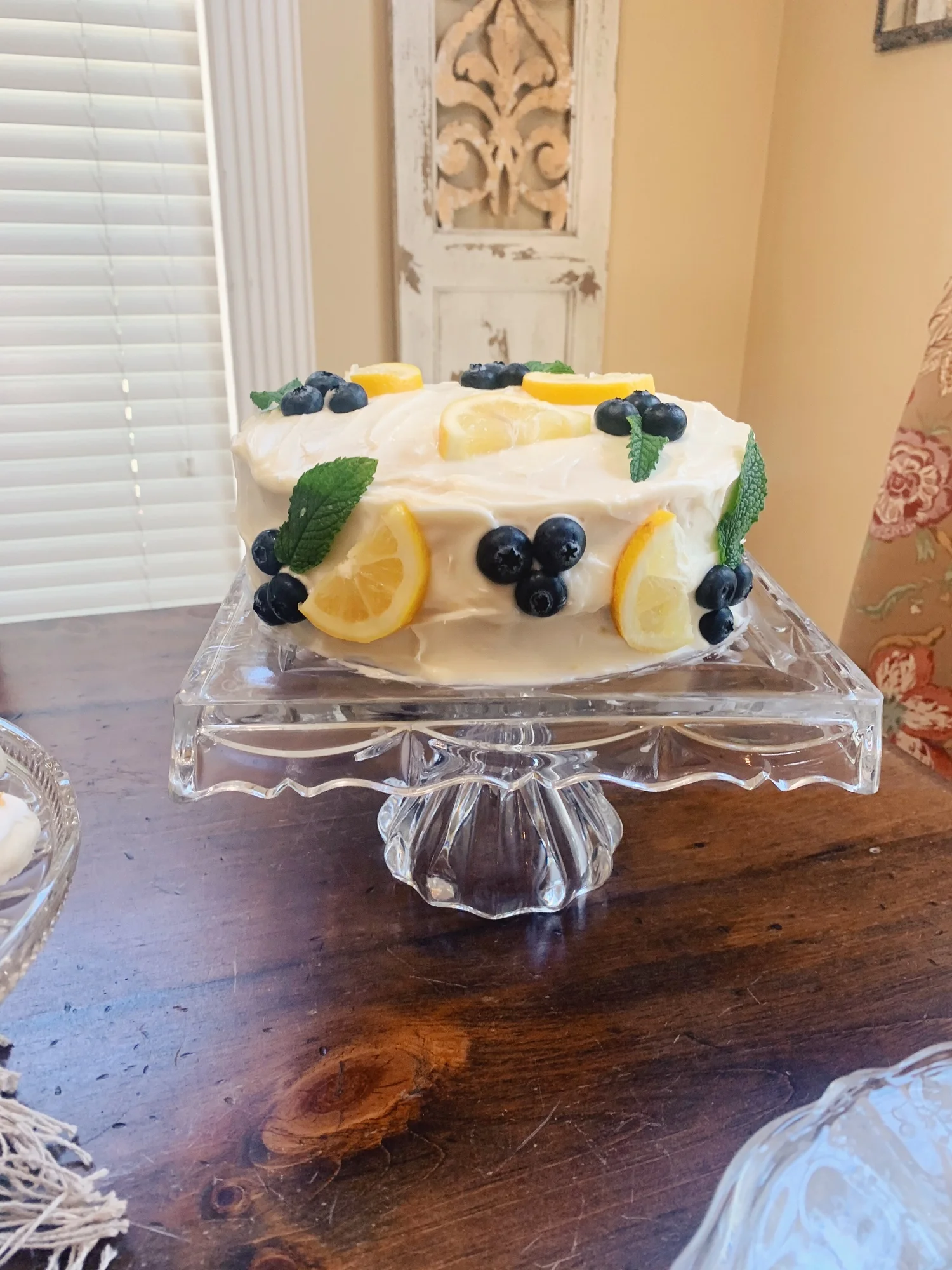 Lemon Blueberry Cake — Sarah Kathryn Pegg