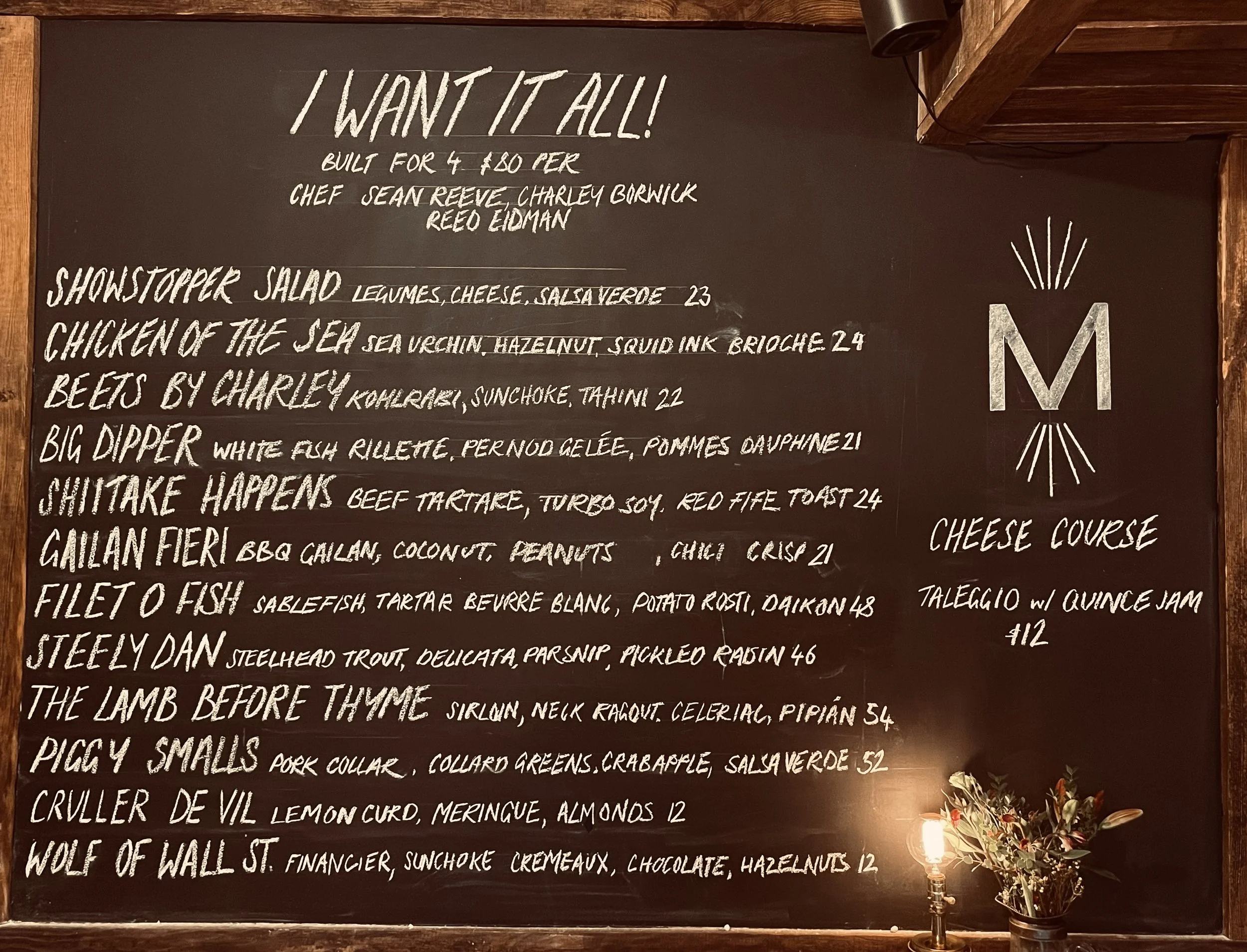 Dinner — The Mackenzie Room