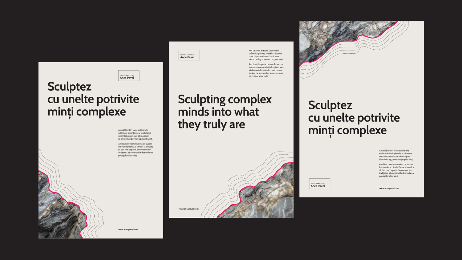 Branding for Anca Pavel — Beam