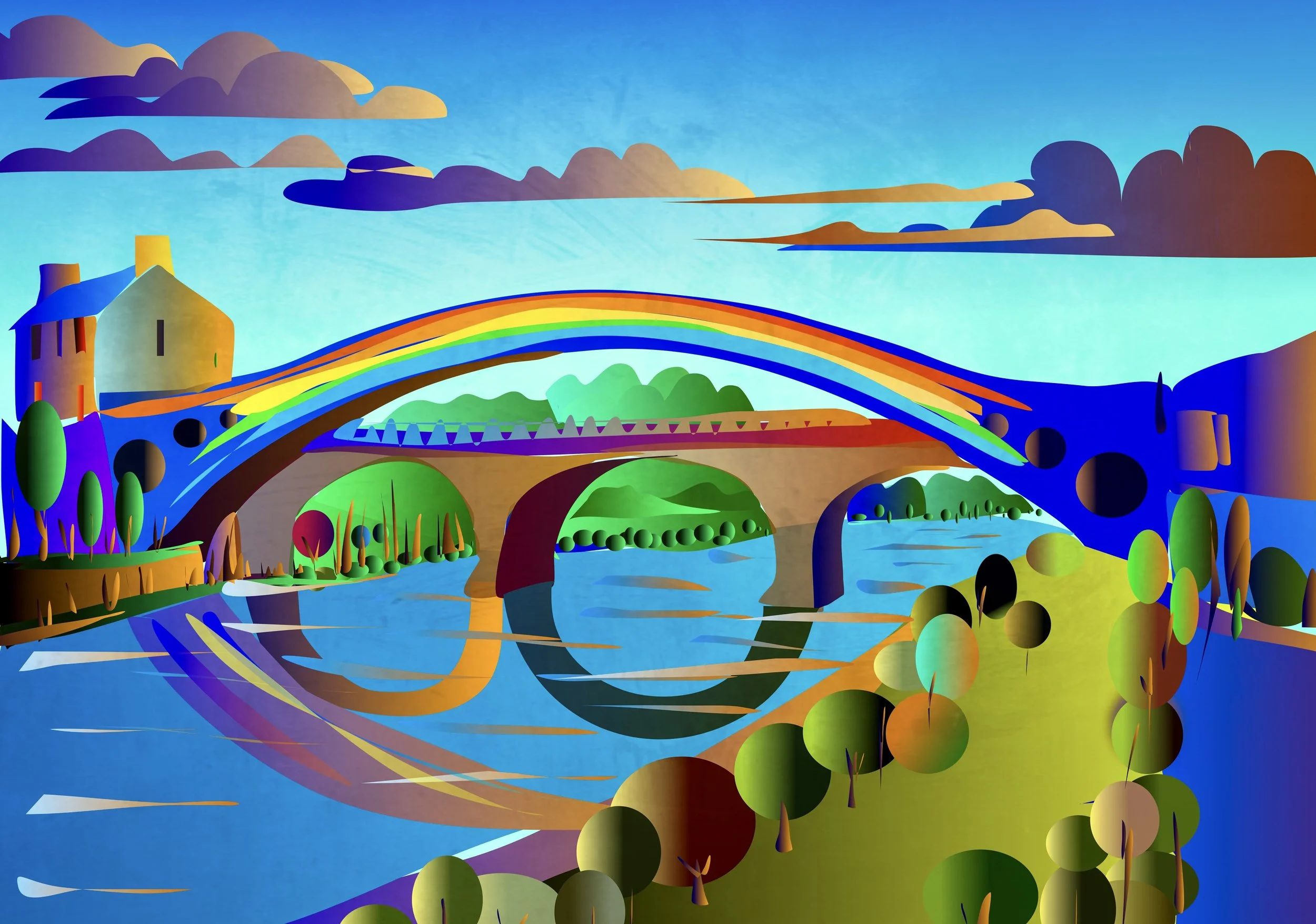 welsh language — sharing - celebrating - printing