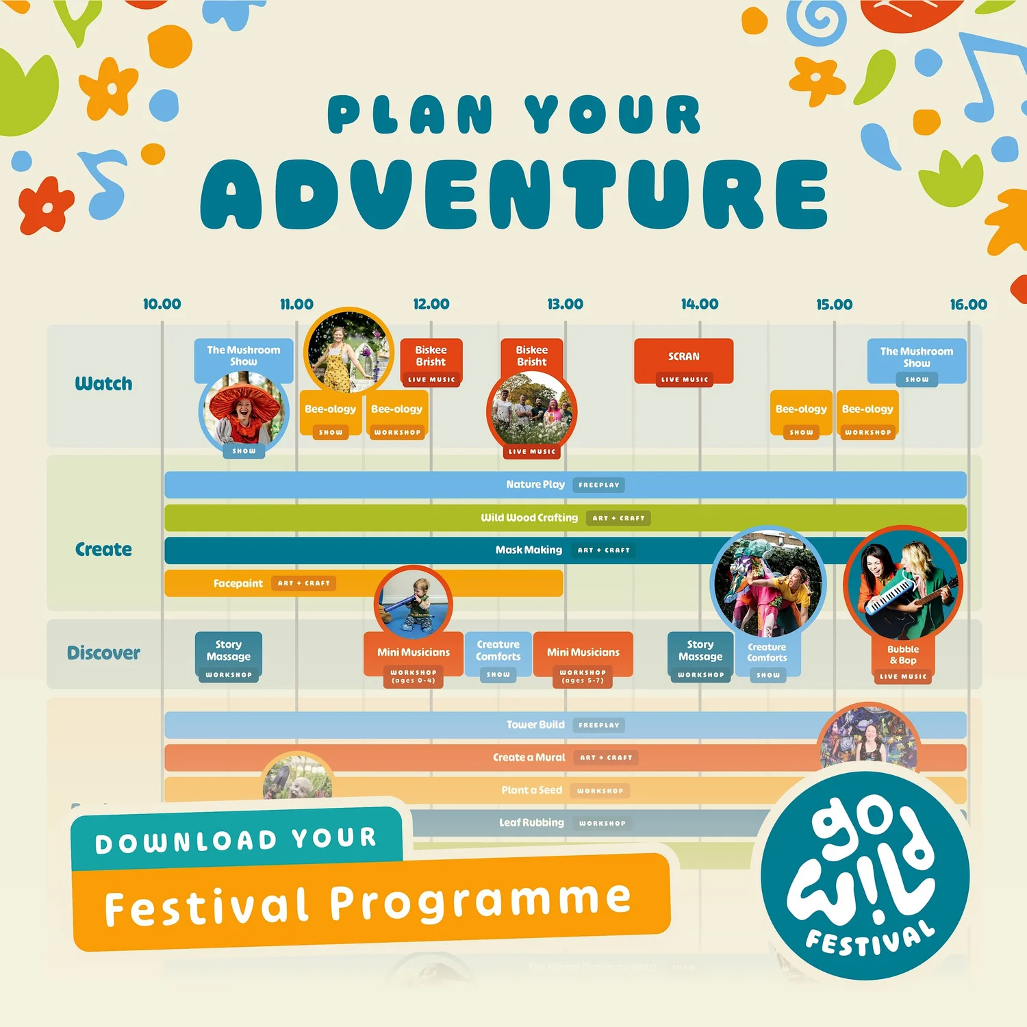 Go Wild! Family Festival | Isle of Man — Hello Little People