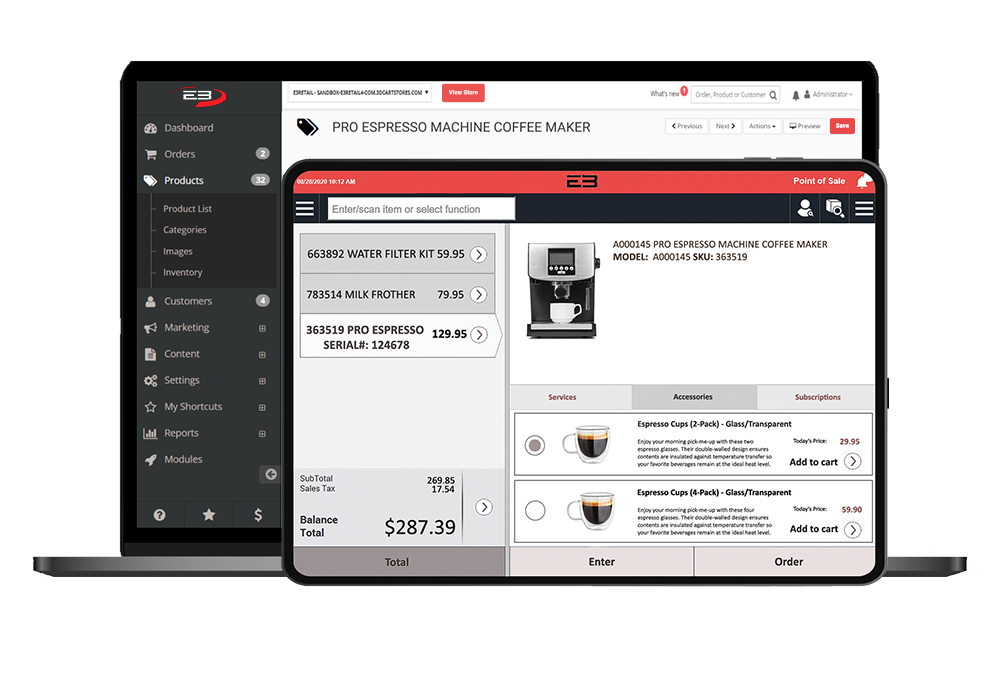 E3 Retail | Custom Retail Software