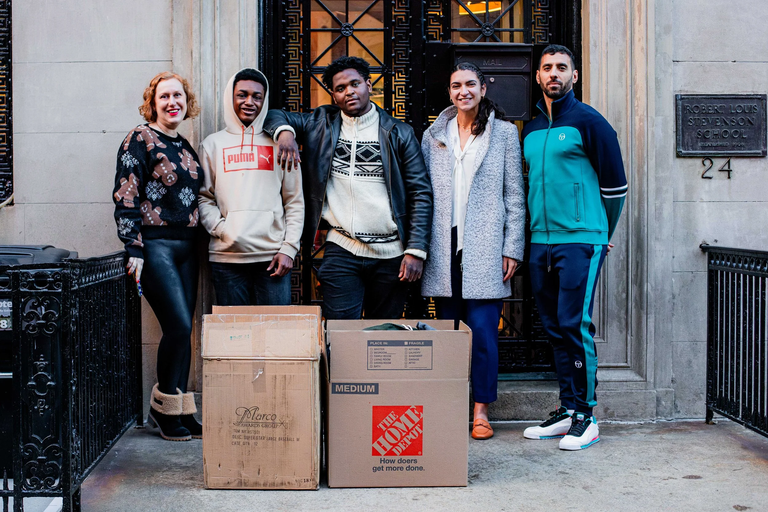 A Successful Coat Drive — Robert Louis Stevenson School