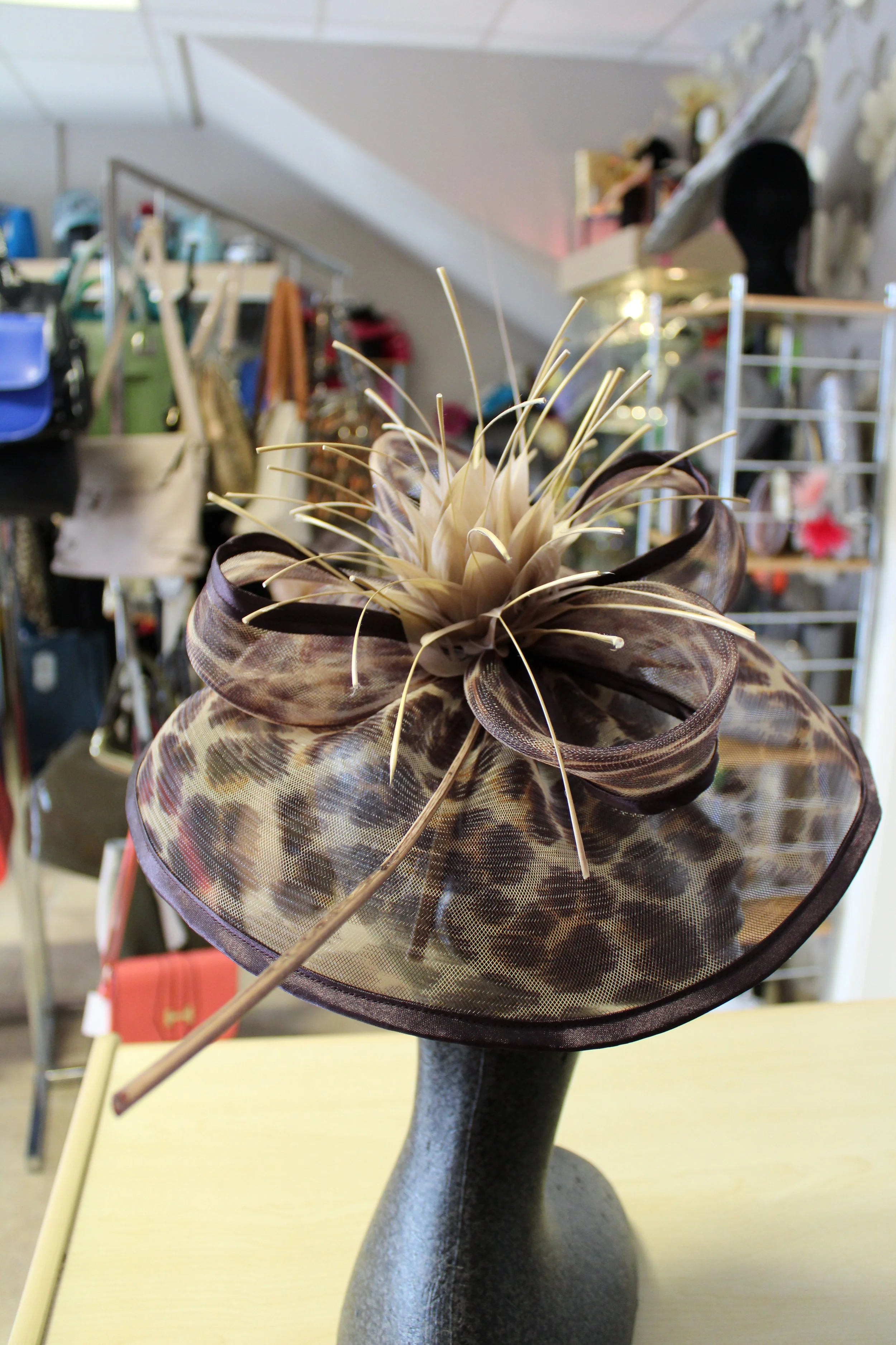Crinoline fascinator — classic creations