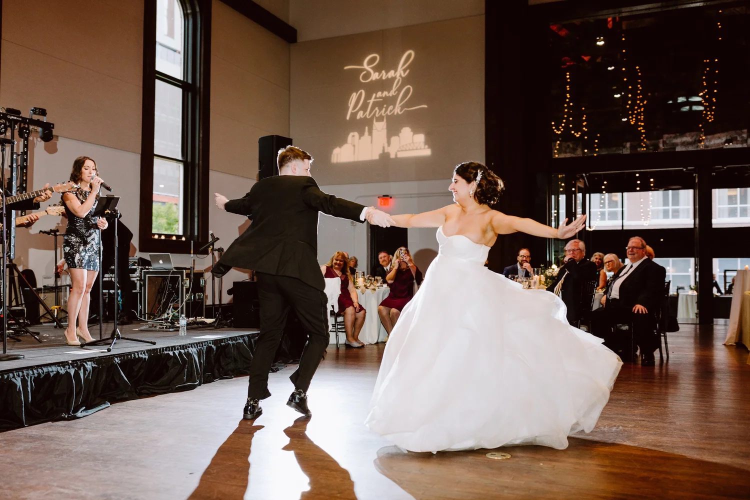 The Bell Tower First Dance Painting — Lauren OBrien Art