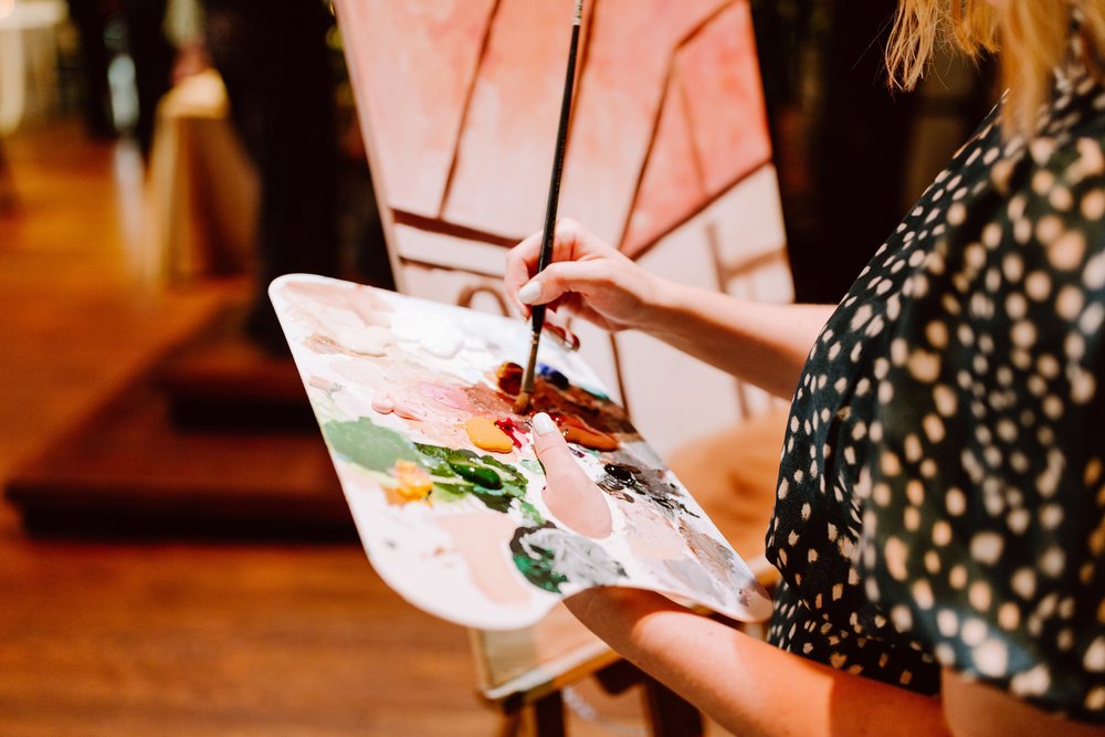 The Bell Tower First Dance Painting — Lauren OBrien Art