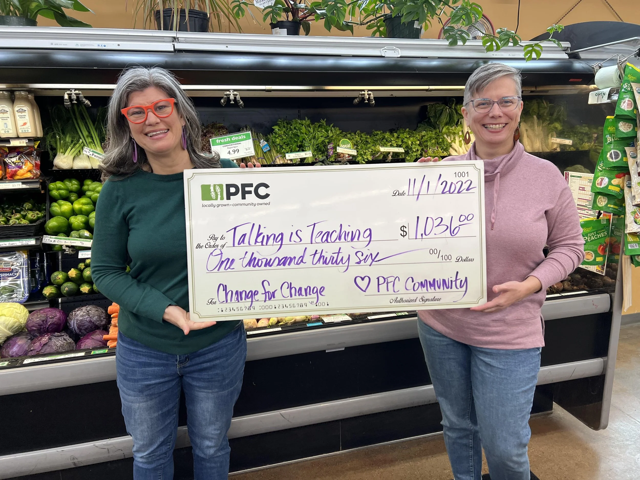 October 2022: Talking Is Teaching — PFC Natural Grocery & Deli