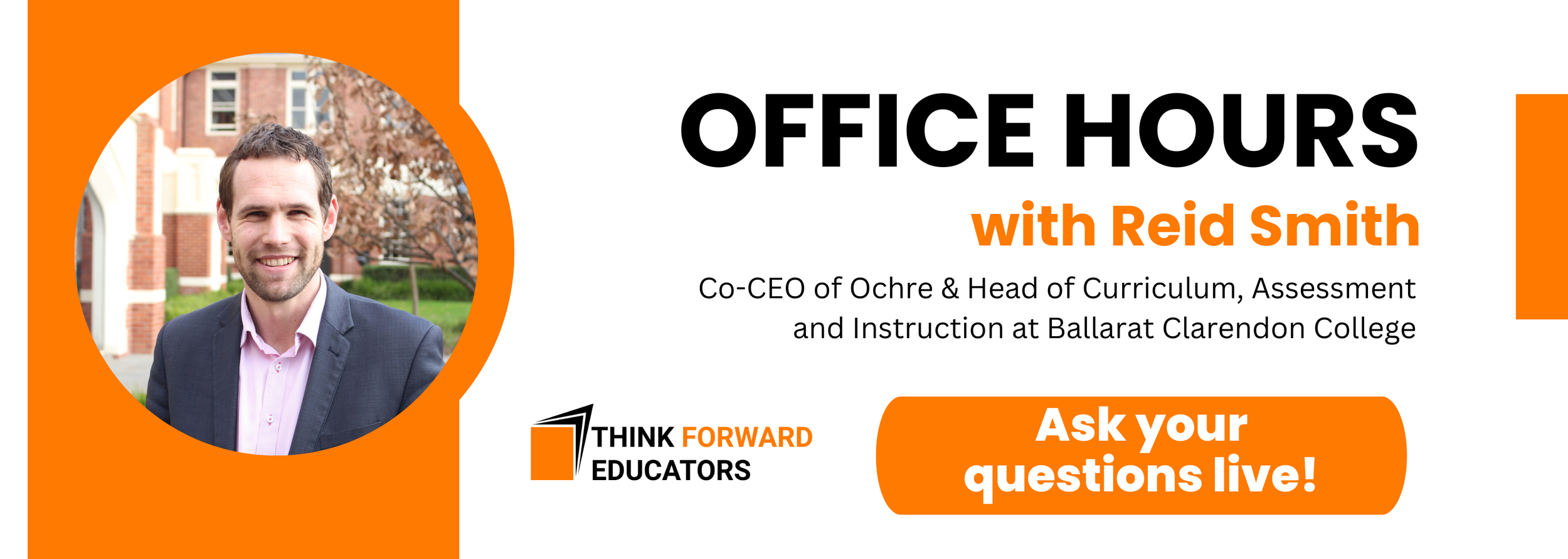 Office Hours with Reid Smith — Think Forward Educators