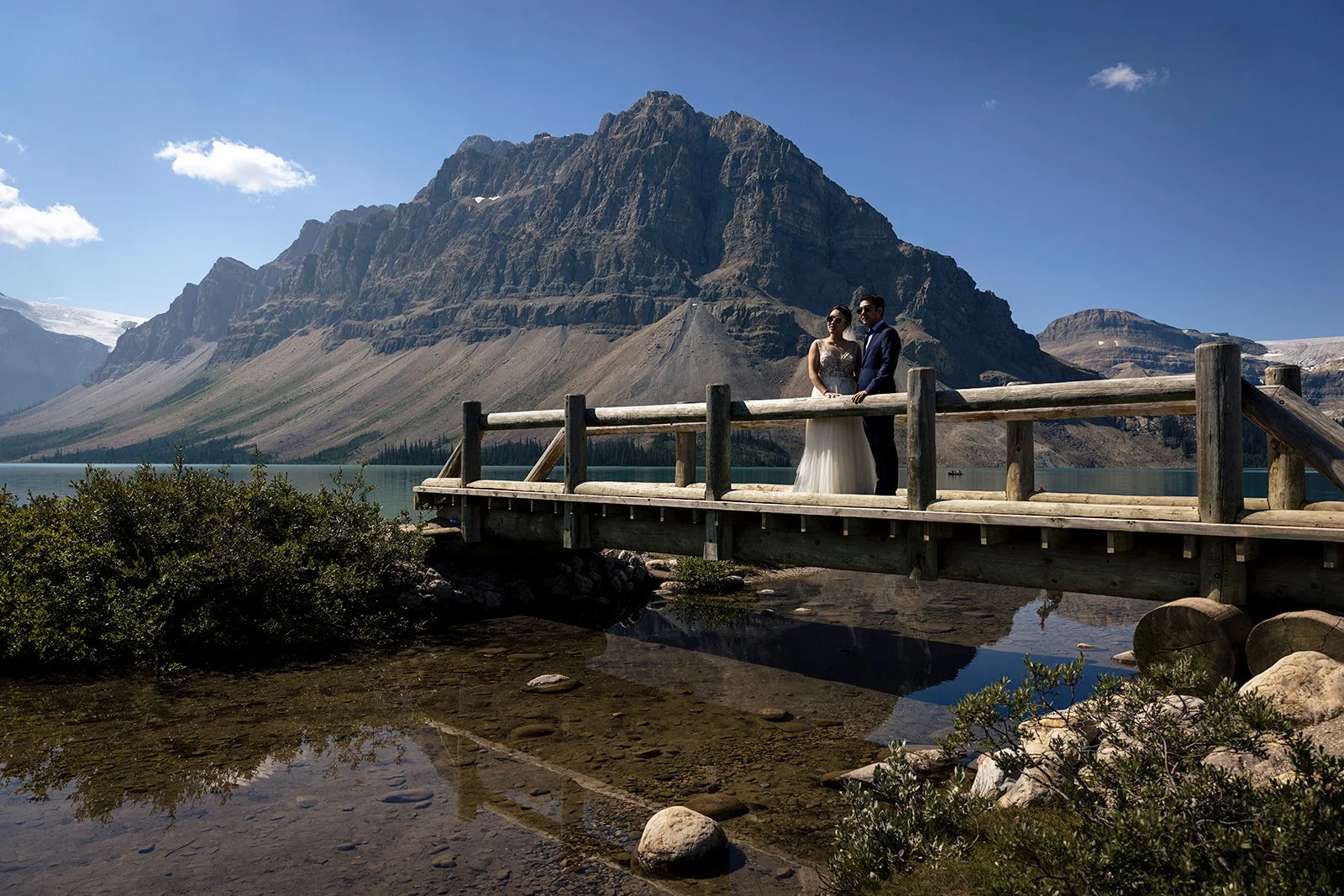 Intimate Sunrise Elopement at Lake Louise — Wild Alpine Image Co.
