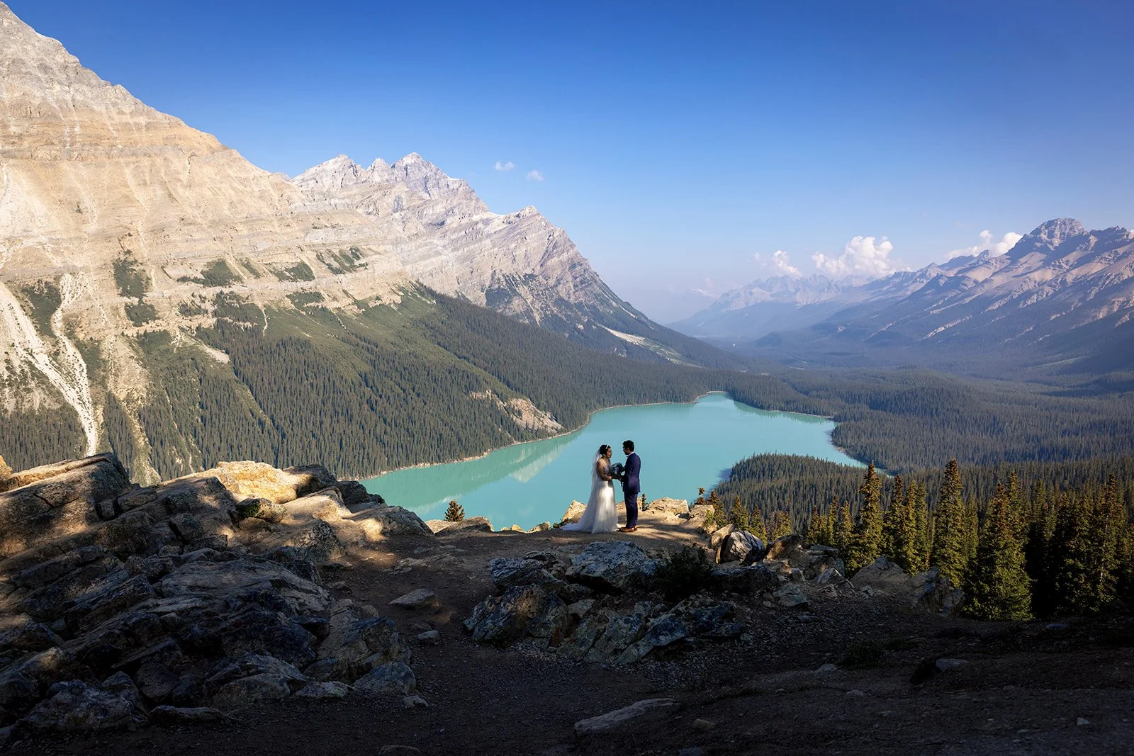 Intimate Sunrise Elopement at Lake Louise — Wild Alpine Image Co.