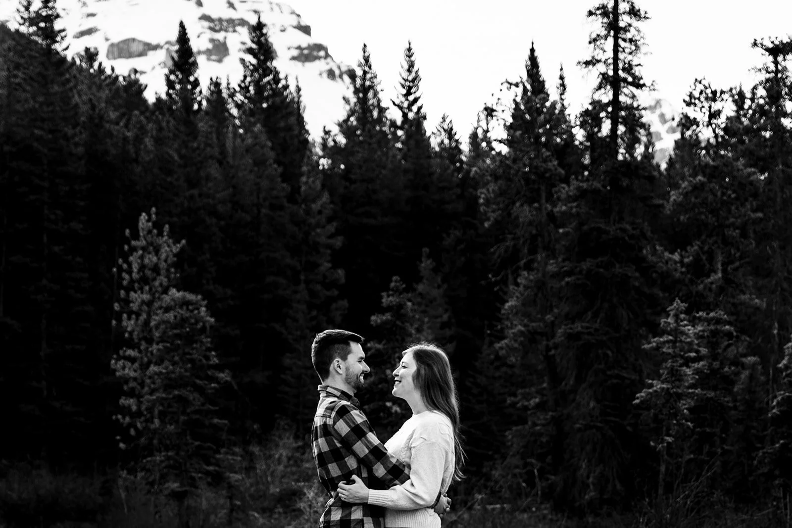 Waterfowl Lakes Engagement in Banff National Park — Wild Alpine Image Co.