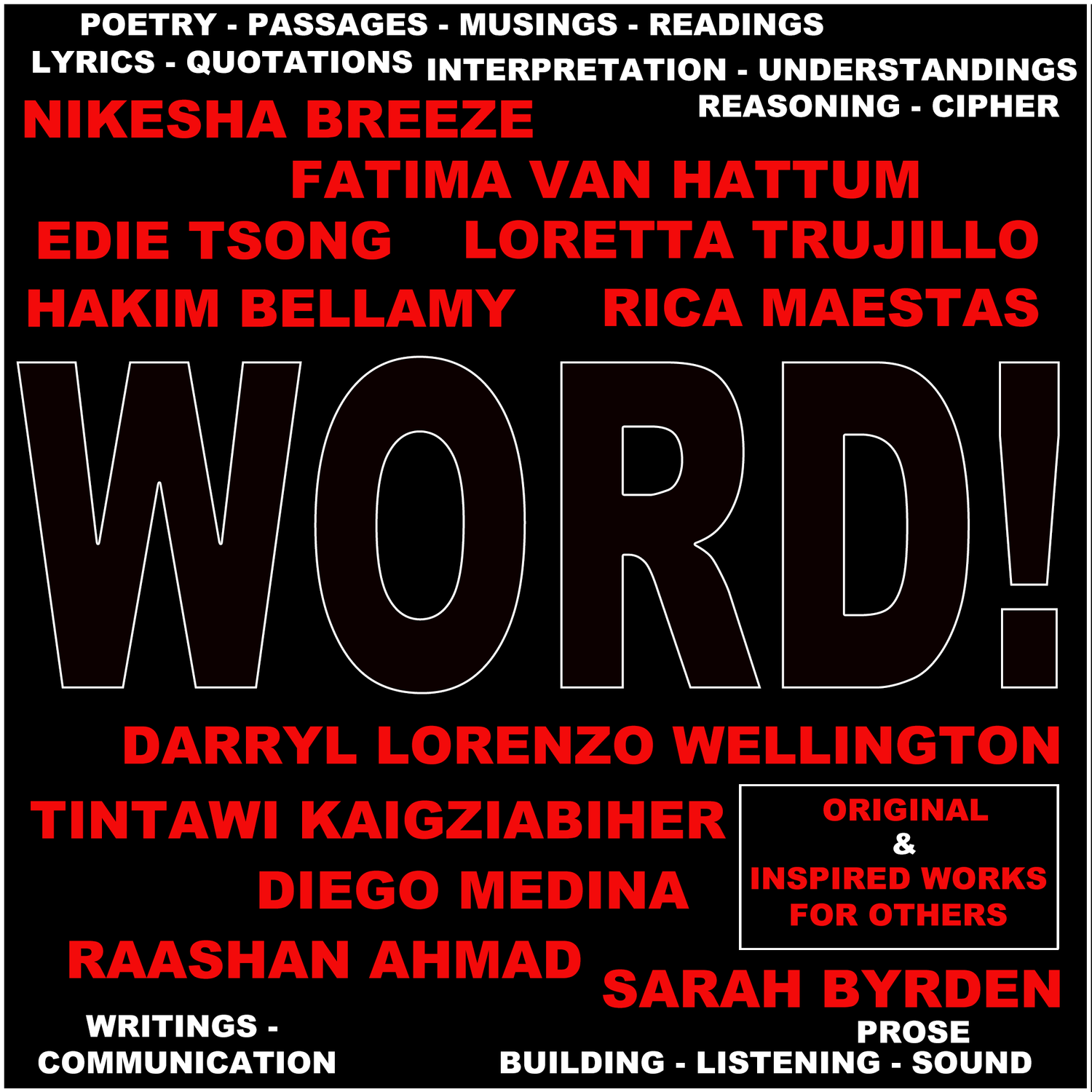 WORD! — Earthseed Black Arts Alliance