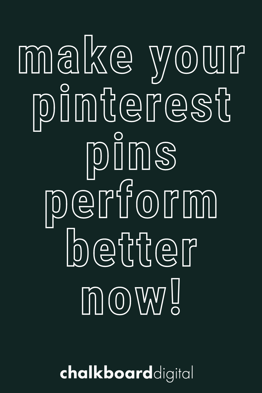 How to create a high-performing Pinterest pin! — chalkboard digital