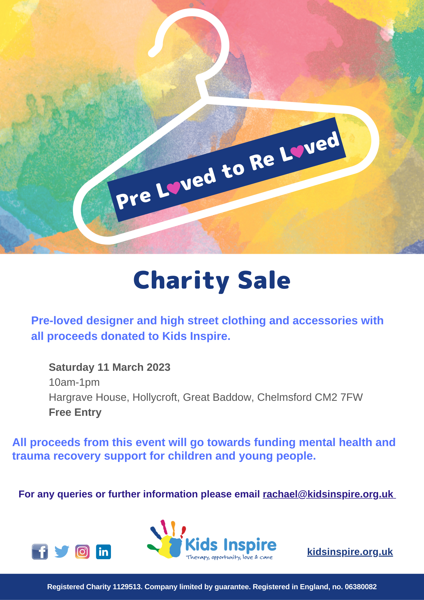 Pre loved to re loved clothing and accessories sale — Kids Inspire