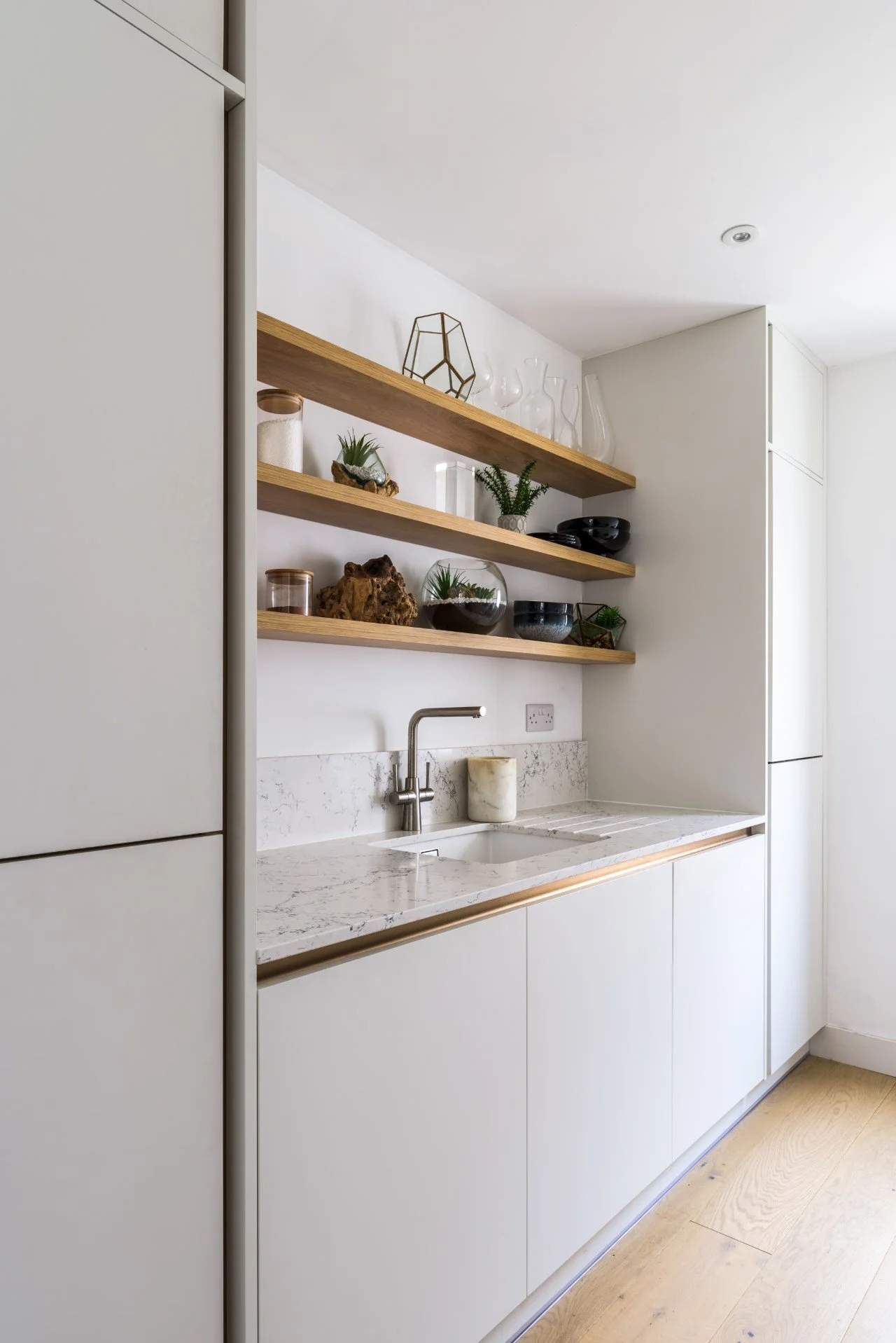 Contemporary White Kitchen Designs in Sutton | The Kitchen Store