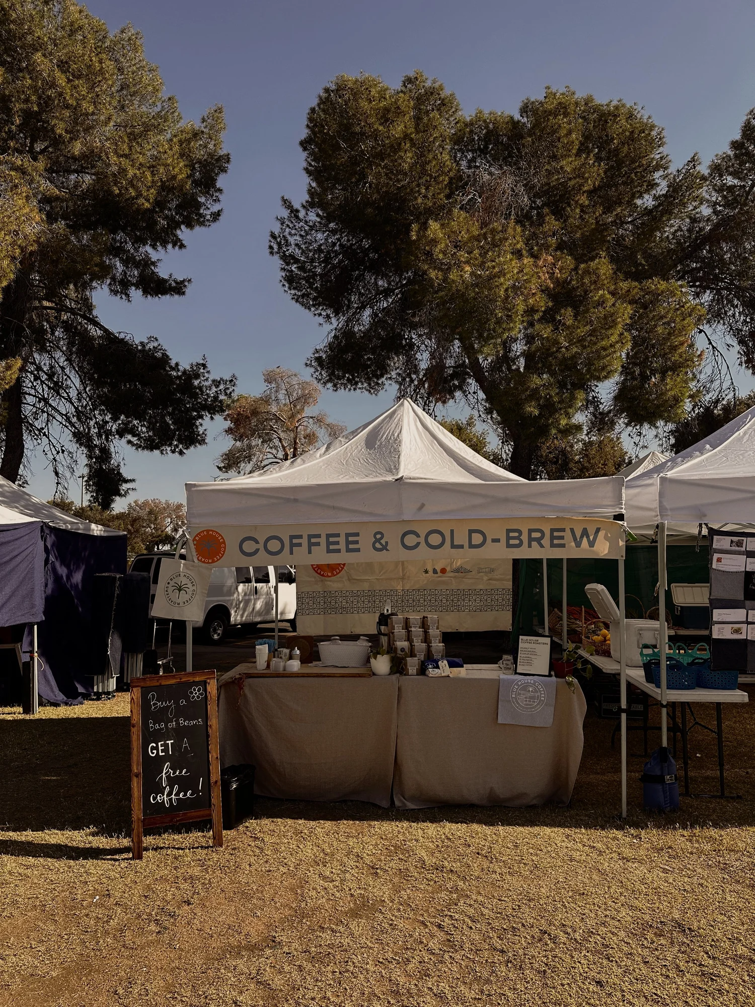 Phoenix Farmers Markets with Blue House Coffee Roasters — Blue House Coffee