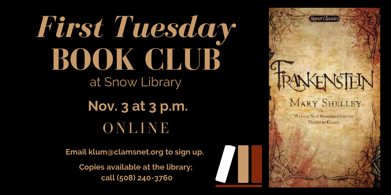 First Tuesday Book Club — Snow Library
