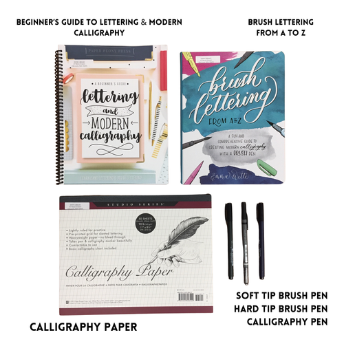 Brush Lettering Kit — Snow Library
